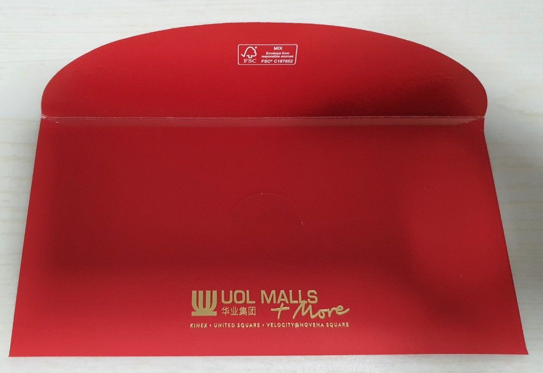 UOL Malls (Kinex/United Square/Velocity@Novena Square) Red Packet/Ang ...