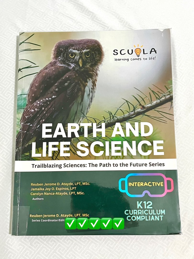 UST SHS Earth and Life Science - ELS 2022, 1st Edition, Hobbies & Toys ...