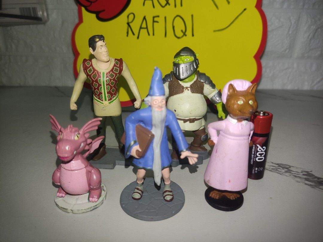 Anime Vintage DreamWorks Studio Shrek Figure, Hobbies & Toys, Toys ...