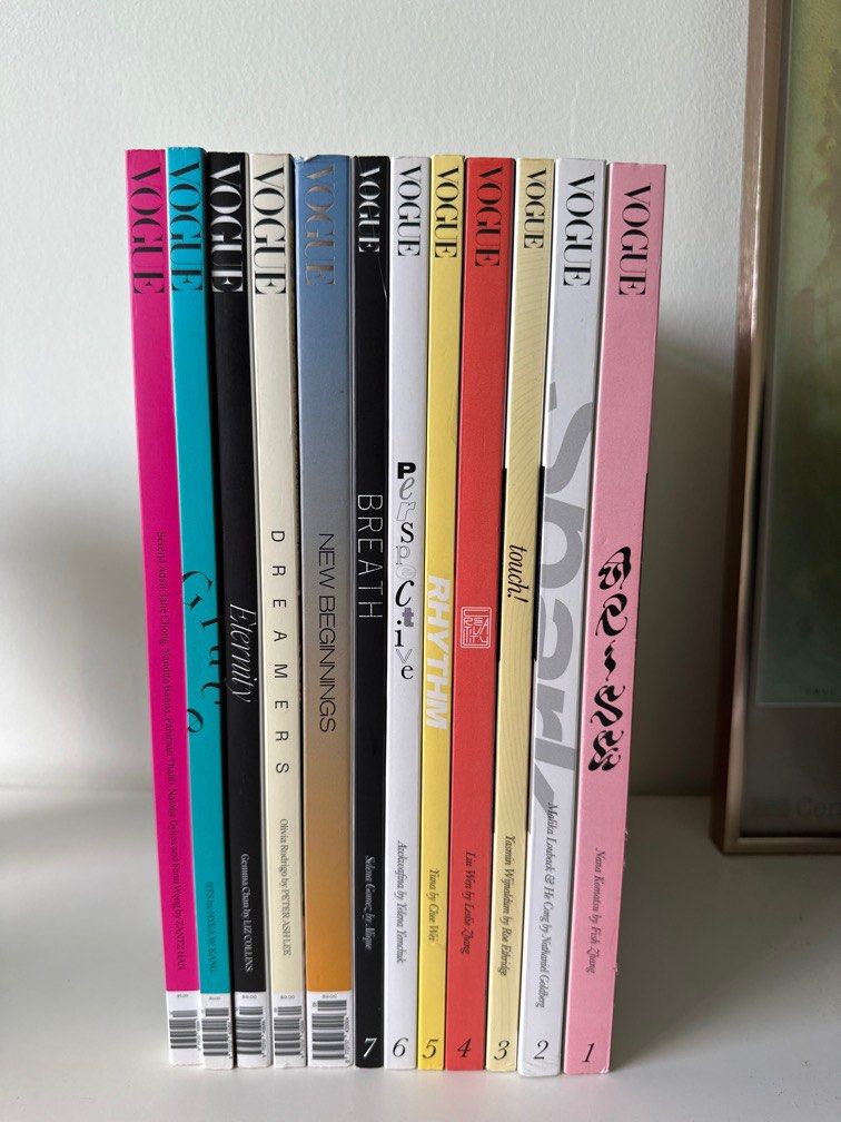 VOGUE MAGAZINES (ISSUE 1 to 12), Hobbies & Toys, Books & Magazines ...