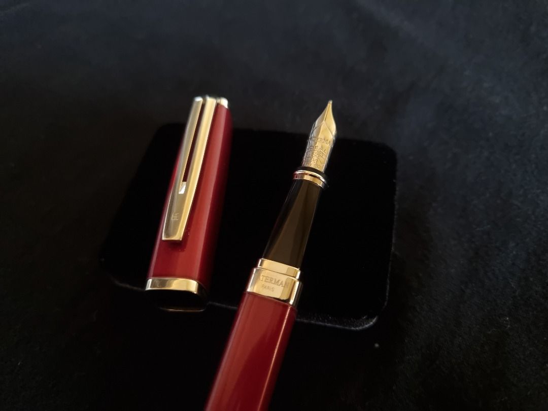 Waterman Exception Slim Raspberry Fountain Pen, Hobbies & Toys ...