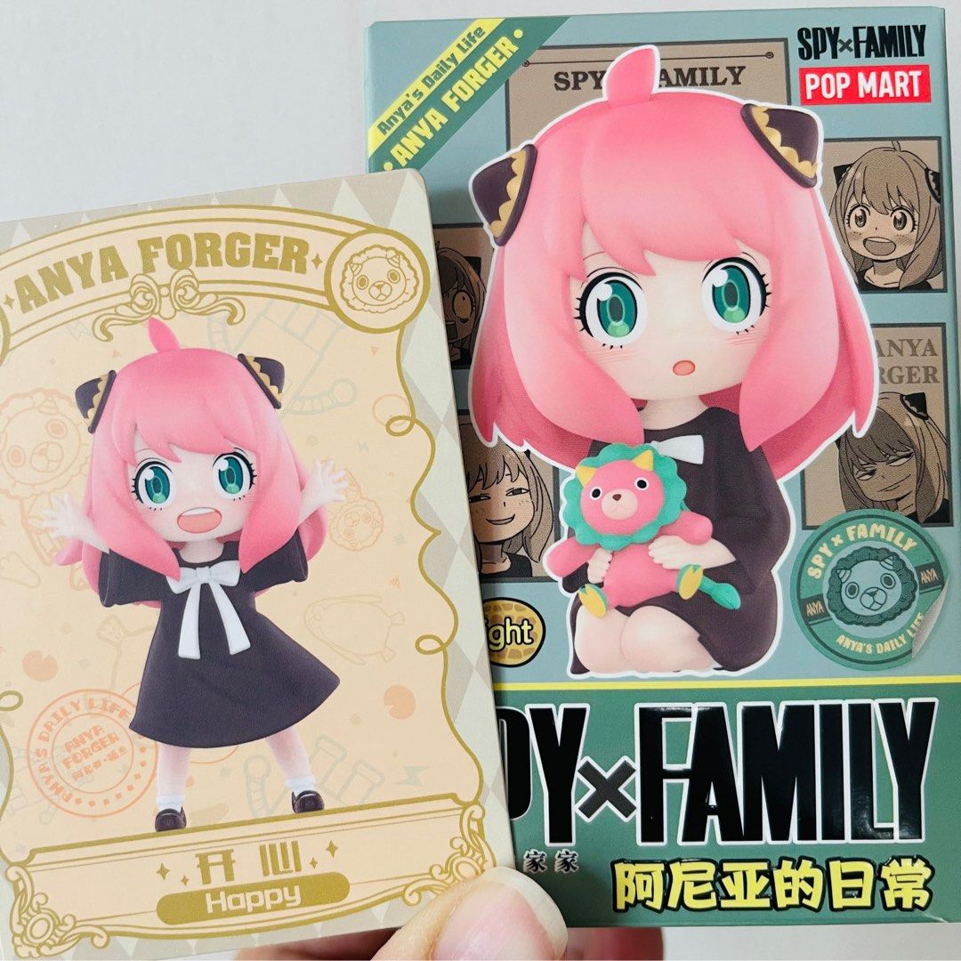 [WTS BNIF] Popmart Spy x Family Anya Forger Anya’s Daily Life Blind Box ...