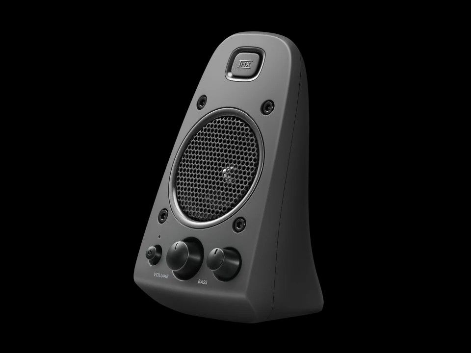 Logitech Z625 Speaker System with Subwoofer and Optical Input Powerful THX Sound, Audio ...