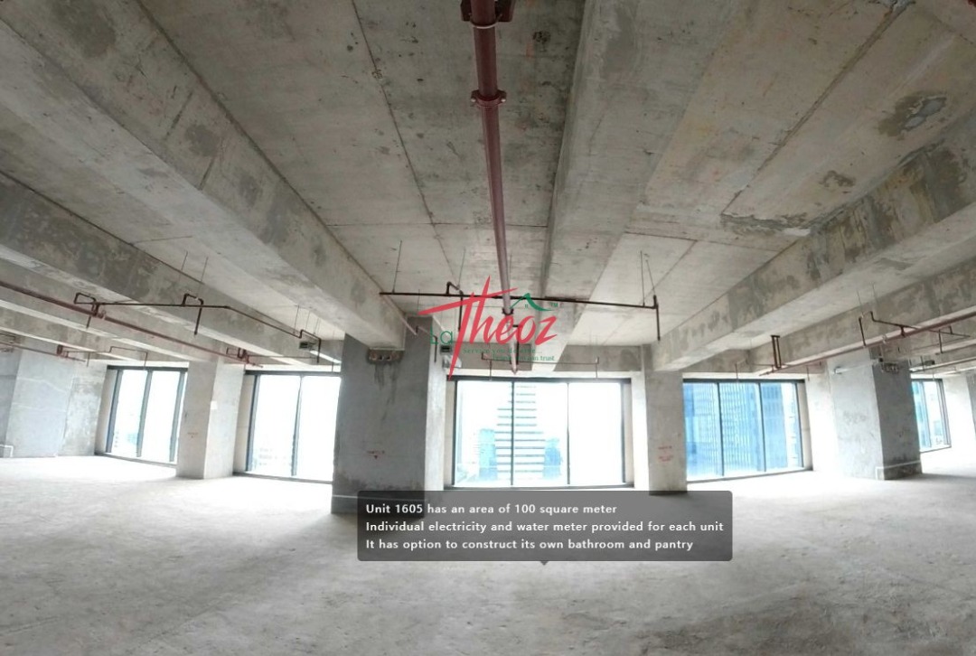 100sqm BARE SHELL OFFICE SPACE @ 32nd Street AVE BGC FOR LEASE ...