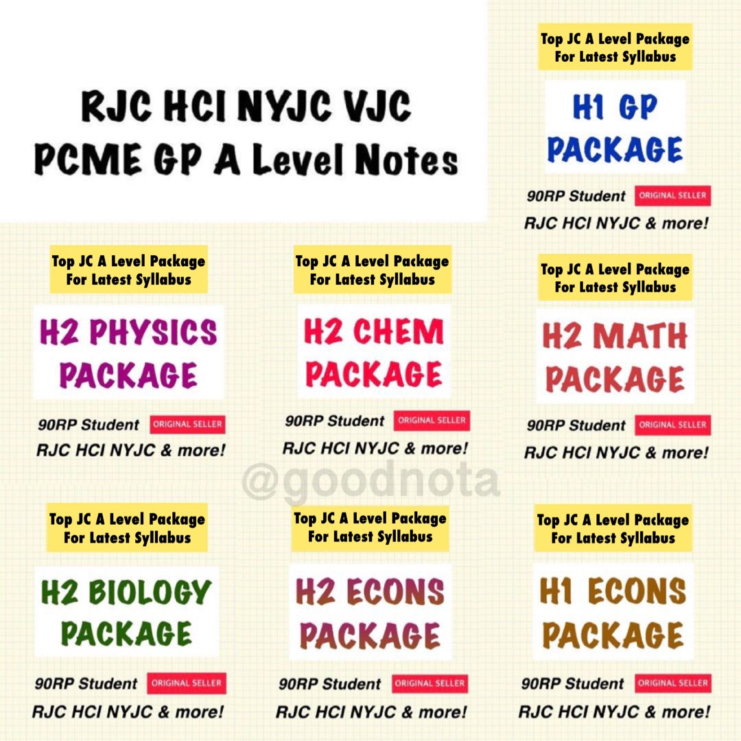 💥[2025] 90RP JC A Level Package Notes PCME BCME H2 Physics Phy ...