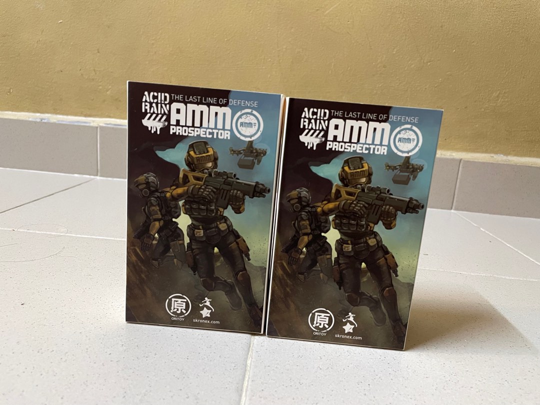 Acid Rain World Amm Prospector hiya toys 3.75inch 1/18 scale joy toy ...