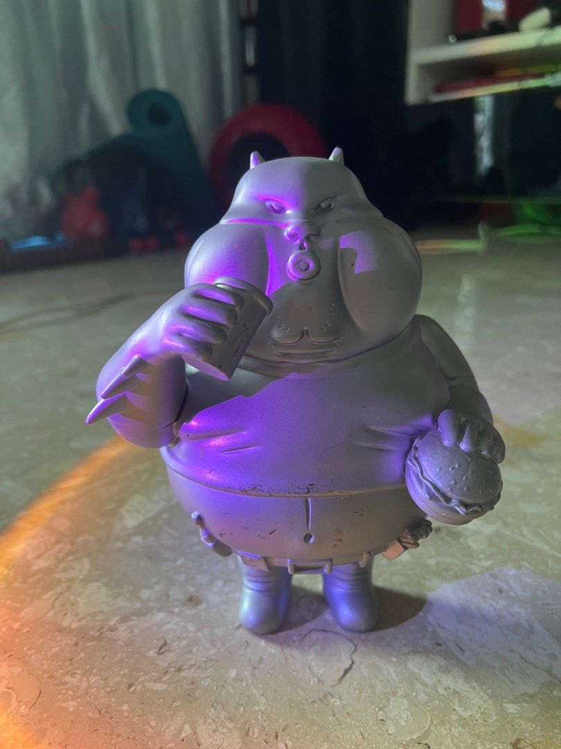 Alex Solis x Mighty Jaxx prototype The famous Chunkies fat Batman ...