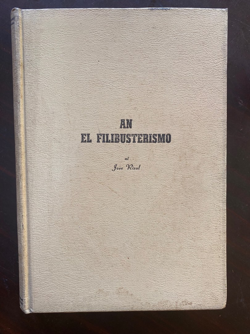 AN EL FILIBUSTERISMO ni Jose Rizal - (Samar-Leyte) 1961 -Vintage ...