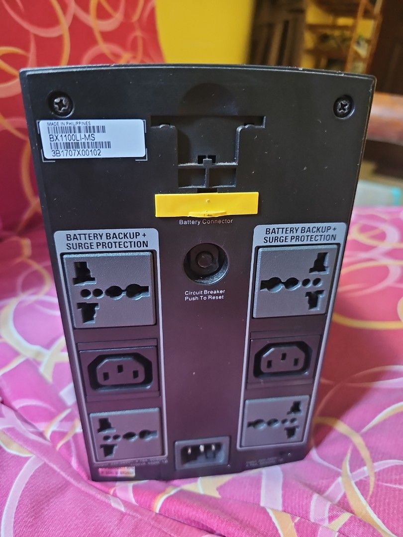 APC BX1100LI-MS UPS, Computers & Tech, Parts & Accessories, Other ...