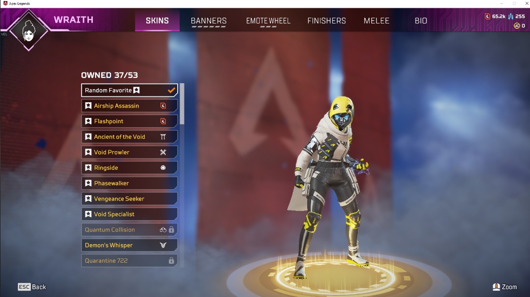 Apex legends account wraith heirloom, Video Gaming, Video Games, Others ...