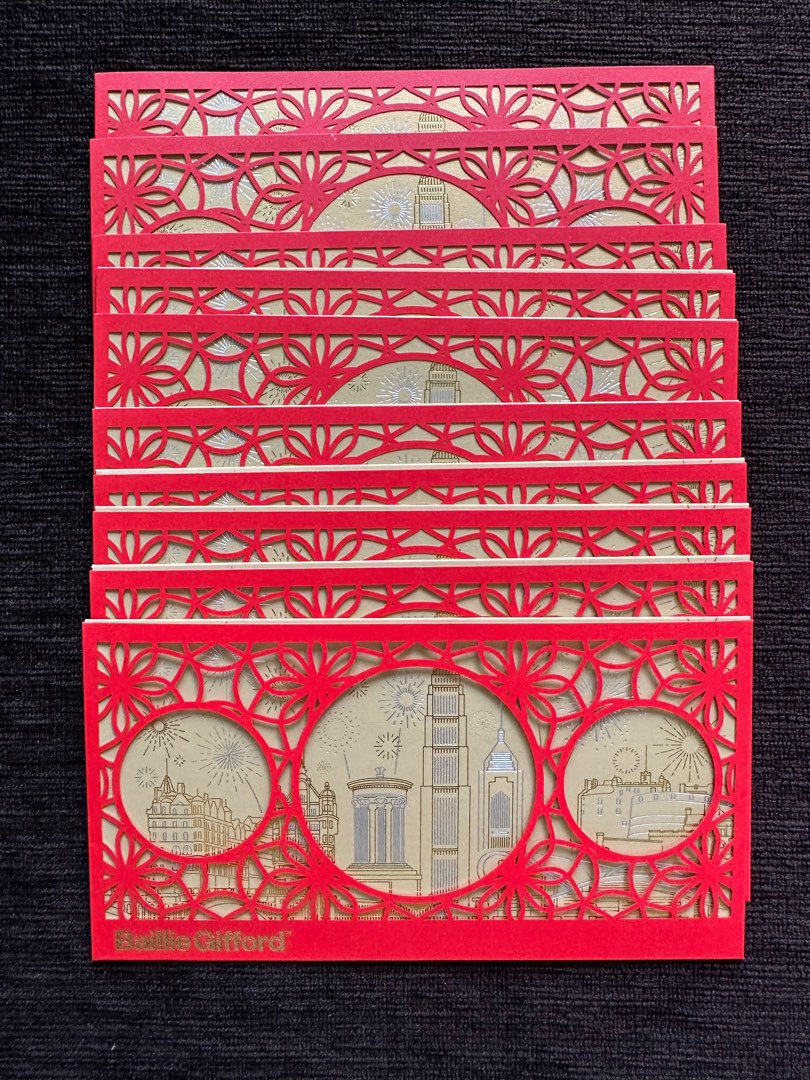 BAILLIE GIFFORD 2024 Cut out Red Packets, Hobbies & Toys, Stationery ...