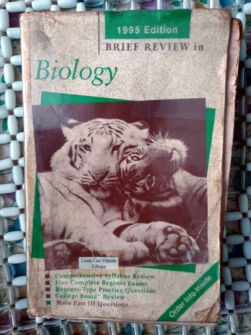 Brief Review in Biology 1995 Edition (Coren), Hobbies & Toys, Books ...