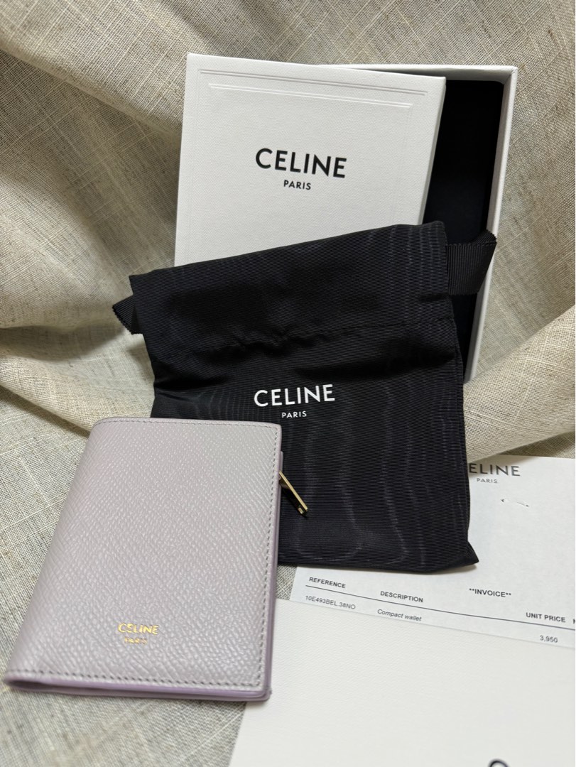 Celine Compact Wallet, 名牌, 手袋及銀包 - Carousell