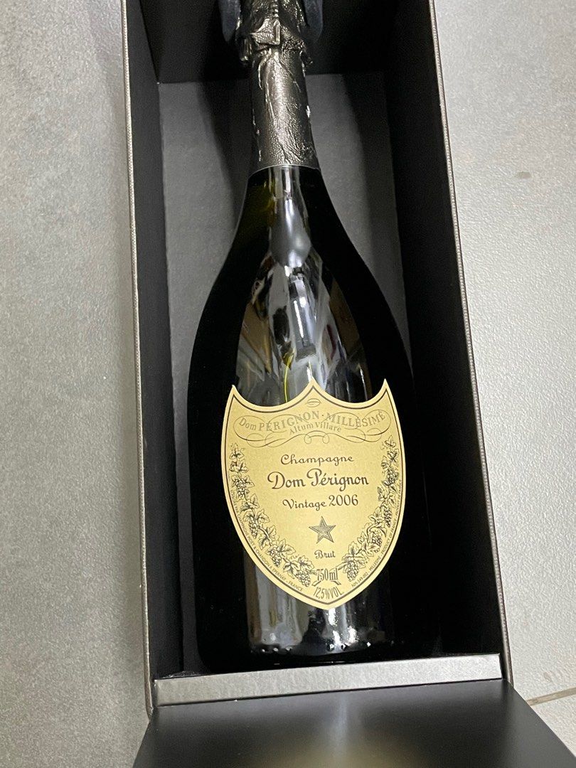 Dom Perignon Vintage 2006 750ml Champagne, Food & Drinks, Alcoholic ...