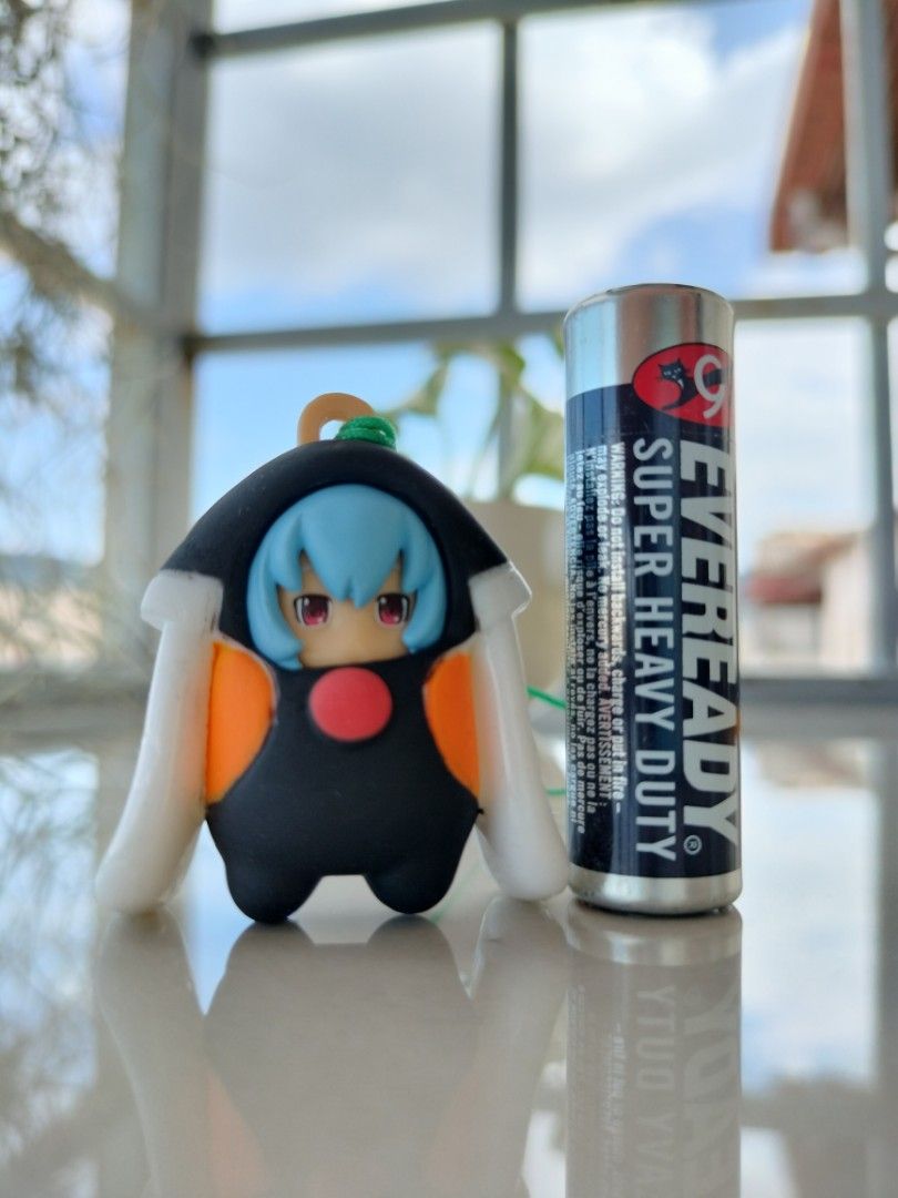 Evangelion Rei mini figure charm, Hobbies & Toys, Toys & Games on Carousell
