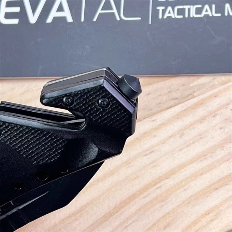 Folding knife, sharp, glass breaker tip, gift box, stickers, heavy item ...