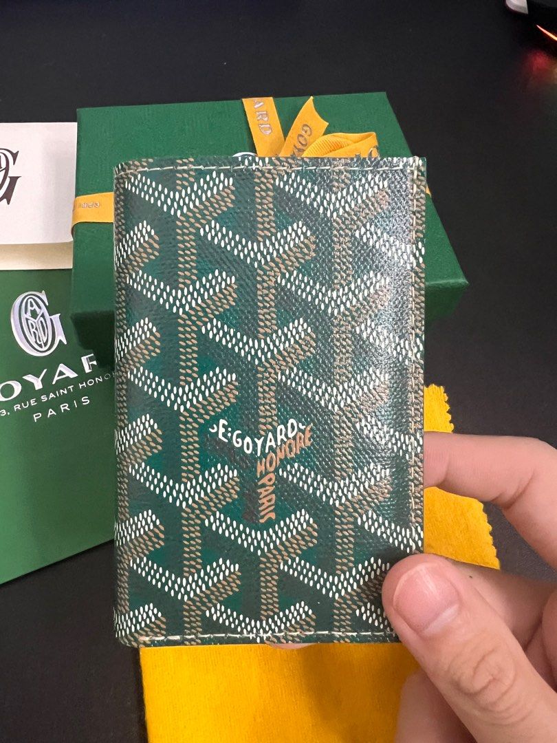 Goyard Saint Pierre Wallet, Luxury, Bags & Wallets on Carousell