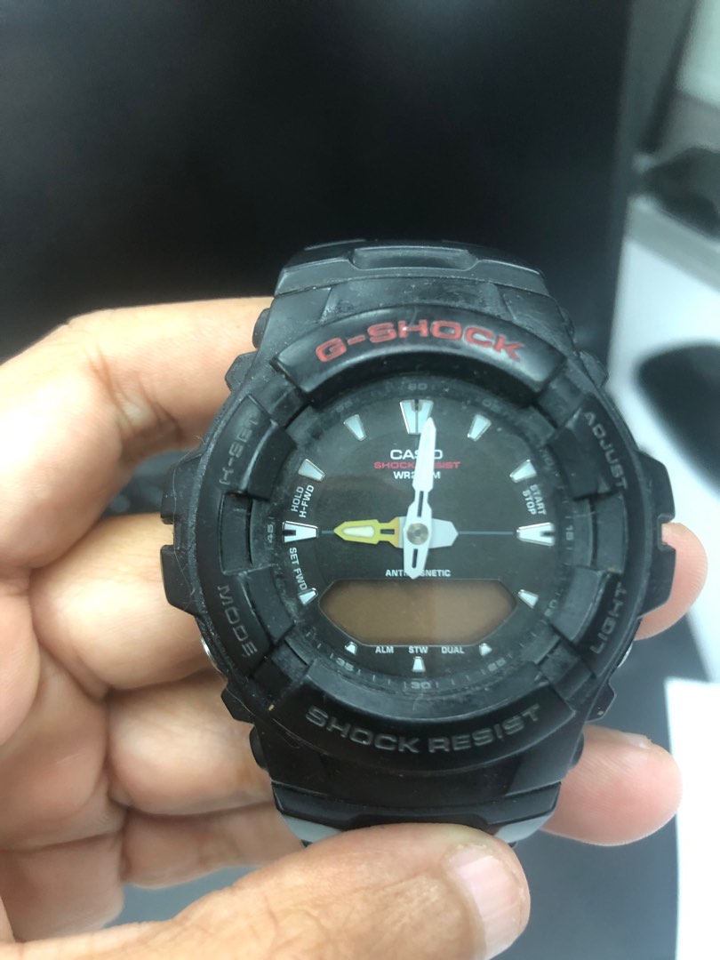 Original G-SHOCK G-101 Ana Digi, Men's Fashion, Watches & Accessories ...