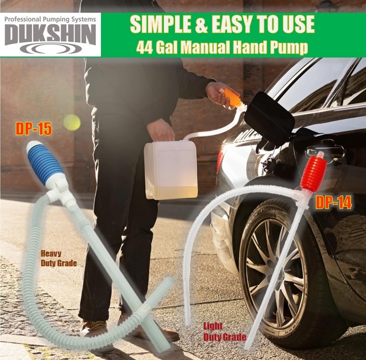 HAND PUMP PVC 4 & 44 GAL / DUKSHIN HAND PUMP DP-14 / DP-15 /DP-25- SEE ...