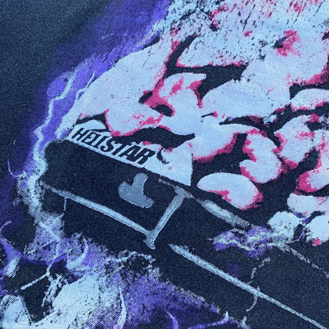 "HELLSTAR STUDIOS HELMET T-SHIRT BLACK", Men's Fashion, Tops & Sets ...