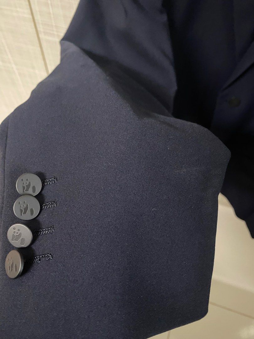 HLA Suit (Navy Blue), Men's Fashion, Tops & Sets, Sets & Coordinates on ...