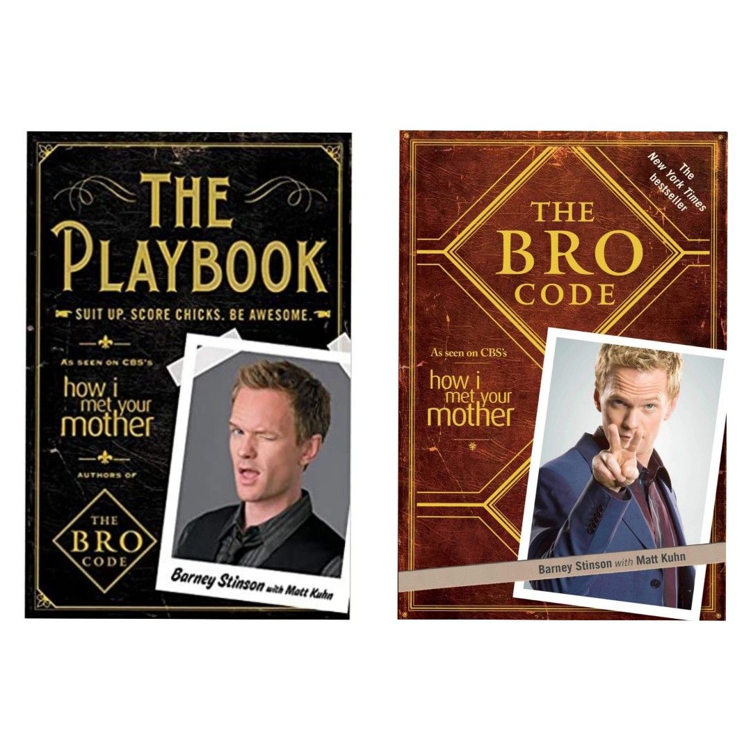 How I Met Your Mother HIMYM The Bro Code Playbook Book Barney Stinson ...