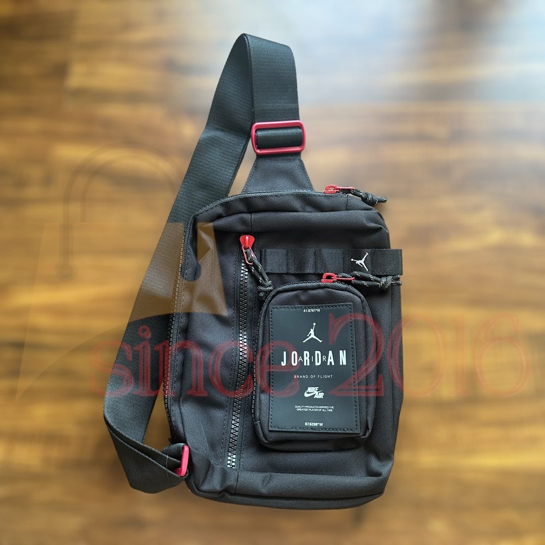 Jordan Hesi Crossbody Bag (Black), Men's Fashion, Bags, Sling Bags on ...