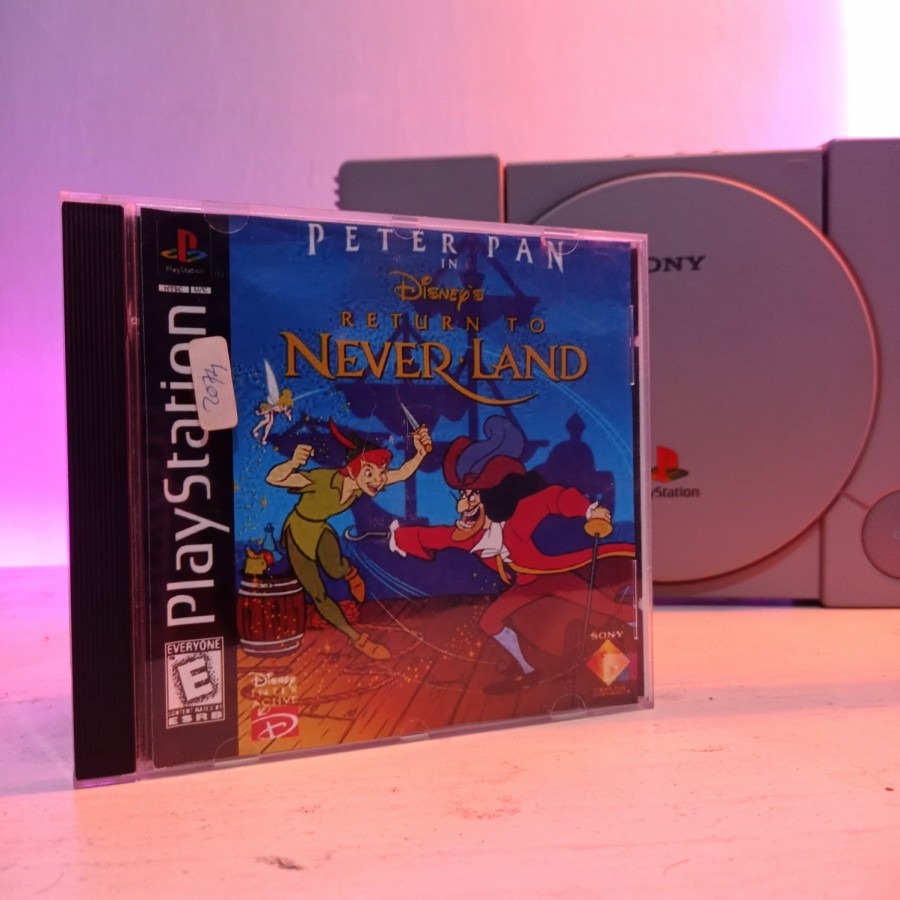 kaset playstation 1 peterpan return to neverland, Video Game, Game di ...