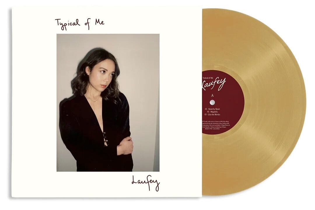 Laufey - Typical Of Me (Gold vinyl) Indie Exclusive vinyl, Hobbies & Toys, Music & Media, Vinyls ...