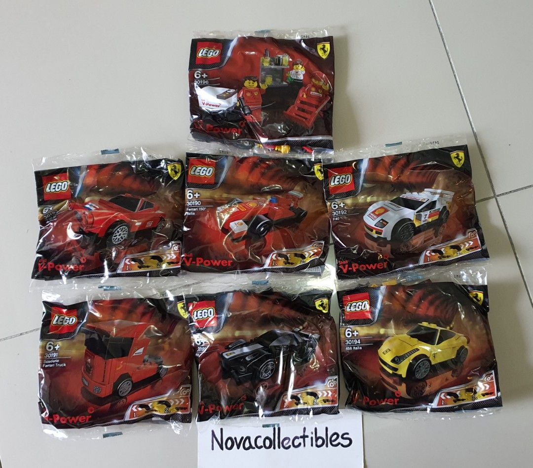 LEGO Shell V Power Ferrari set 2012, Hobbies & Toys, Collectibles ...