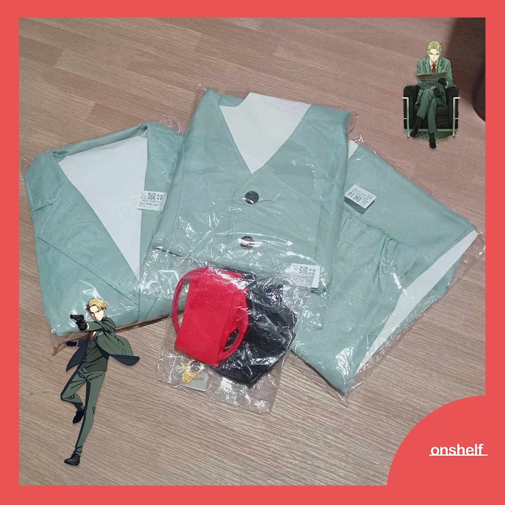 LOID FORGER Cosplay Costume (Spy X Family)_no white longsleeves, Women ...