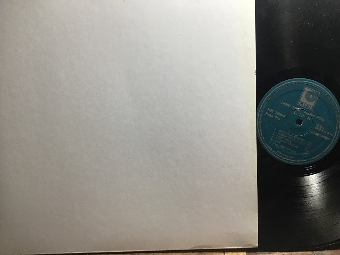 LP M Latif - Lagu Joget Pinang Muda OOP MALAY VINYL RECORD Anubis ...