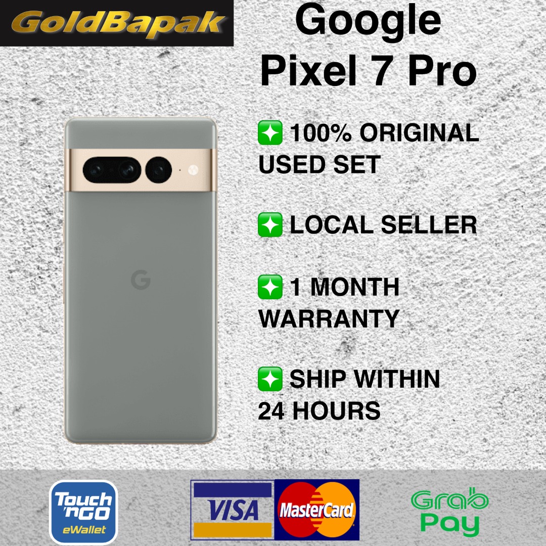 Google Pixel 7 Pro Snow 128GB, Mobile Phones & Gadgets, Mobile Phones ...