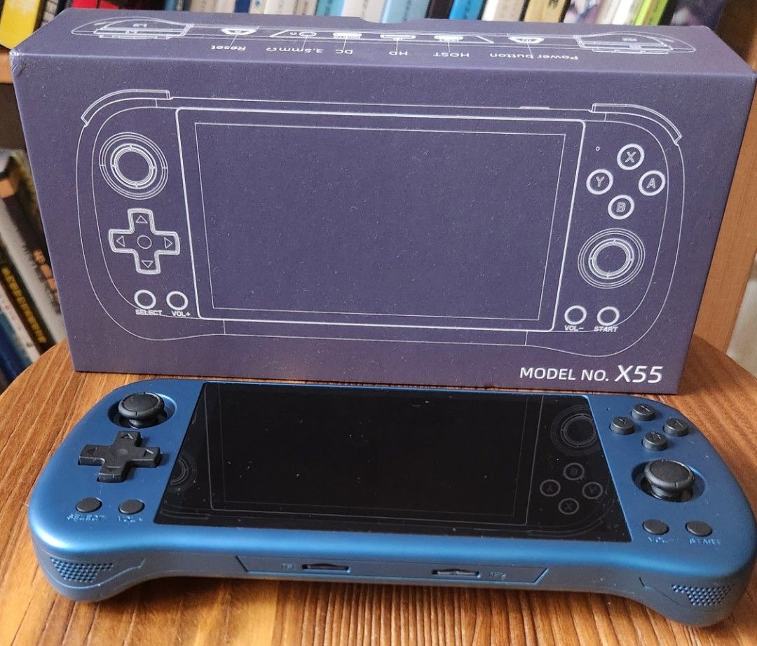 Powkiddy x55 retro gaming handheld console emulator, Video Gaming ...