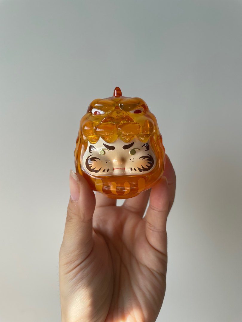 PP x Monster Daruma Orange, Hobbies & Toys, Toys & Games on Carousell