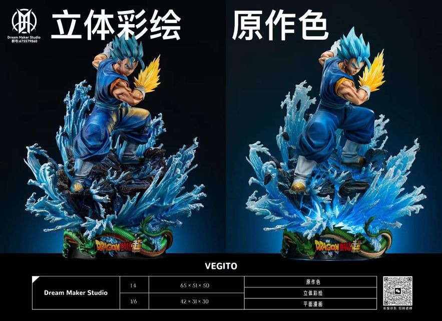 【PRE-ORDER】 Dream Maker Studio - Vegetto Dragon Ball Resin Statue GK ...