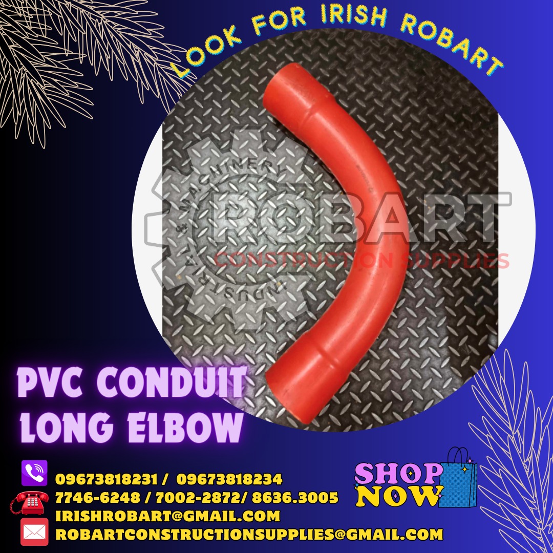 pvc conduit long elbow, Commercial & Industrial, Construction Tools ...