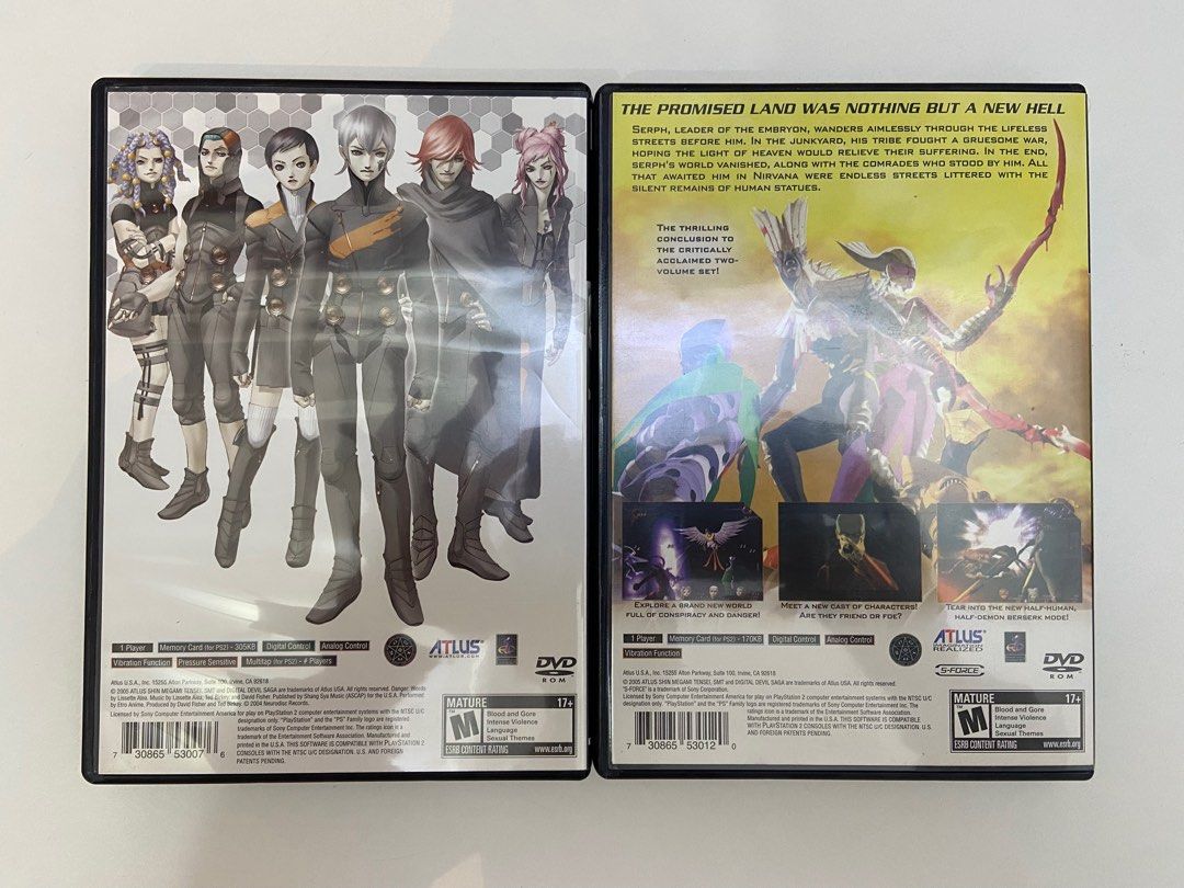 [RARE] Shin Megami Tensei: Digital Devil Saga Deluxe Box Set [PS2] [US ...