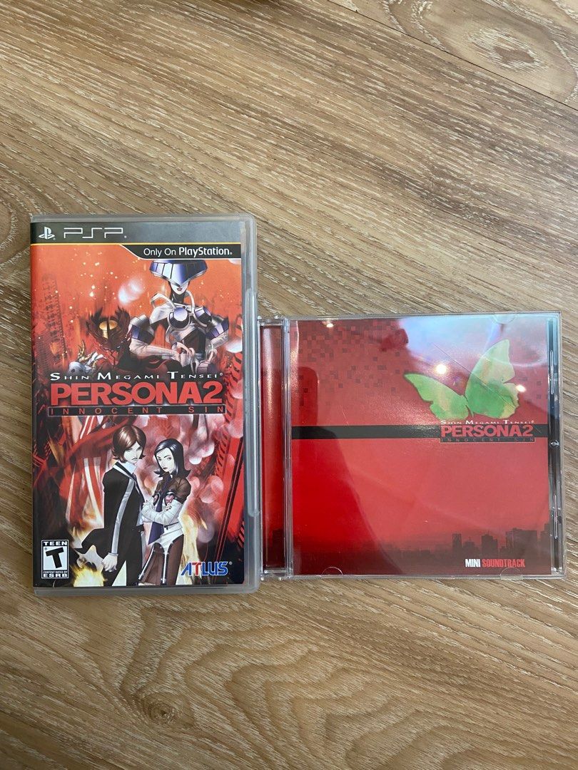[RARE][Lightly Used] Shin Megami Tensei: Persona 2 Innocent Sin ...