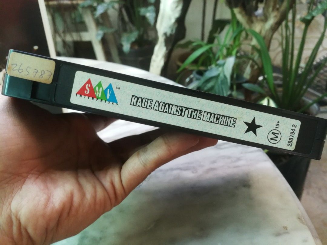 RATM Live In Concert VHS Australian Pressing, Hobbies & Toys, Music ...