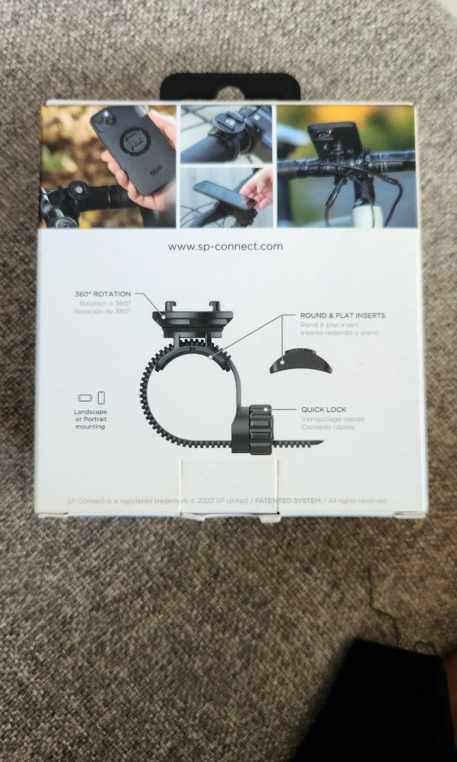 SP Connect Micro Bike Mount, Sports Equipment, Bicycles & Parts ...
