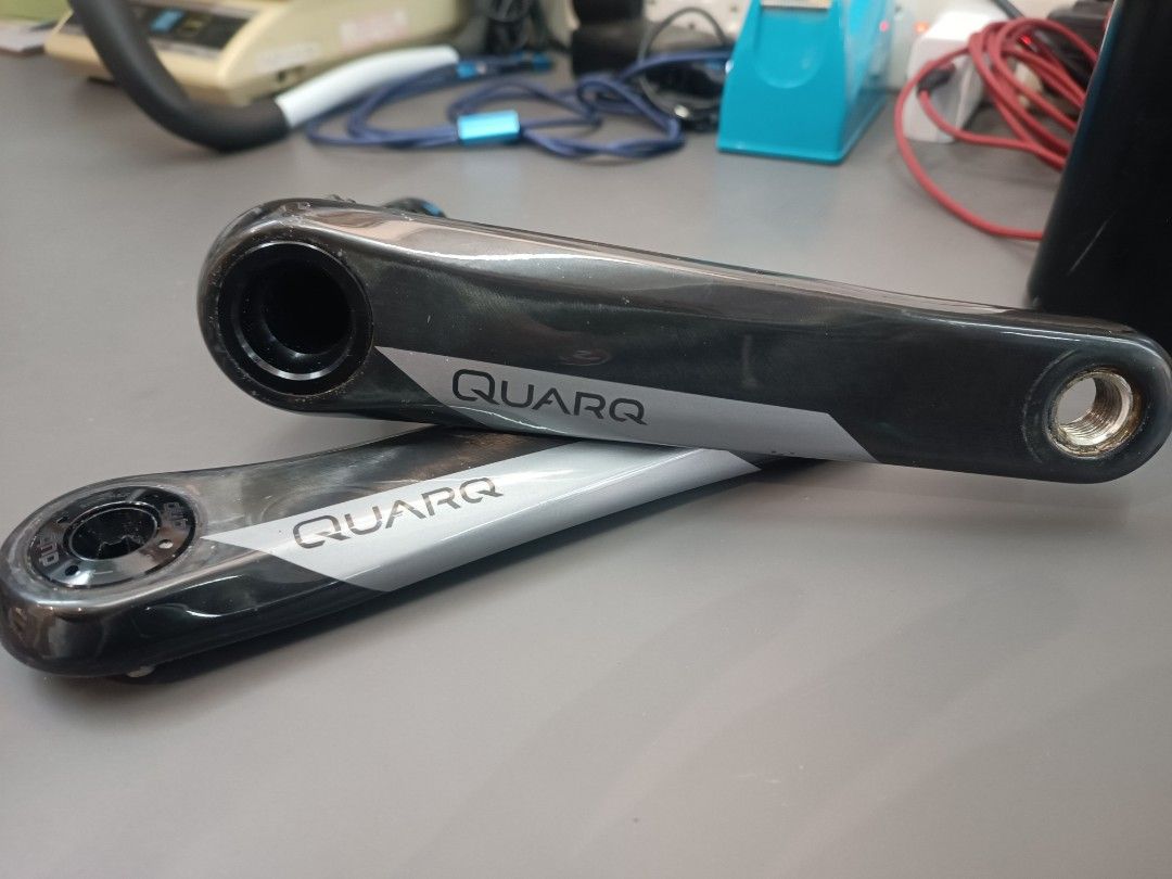 SRAM Quarq DUB Road Crank for SRAM 8-Bolt 170mm #Carbon #曲柄 #碳臂 #碳脾 ...
