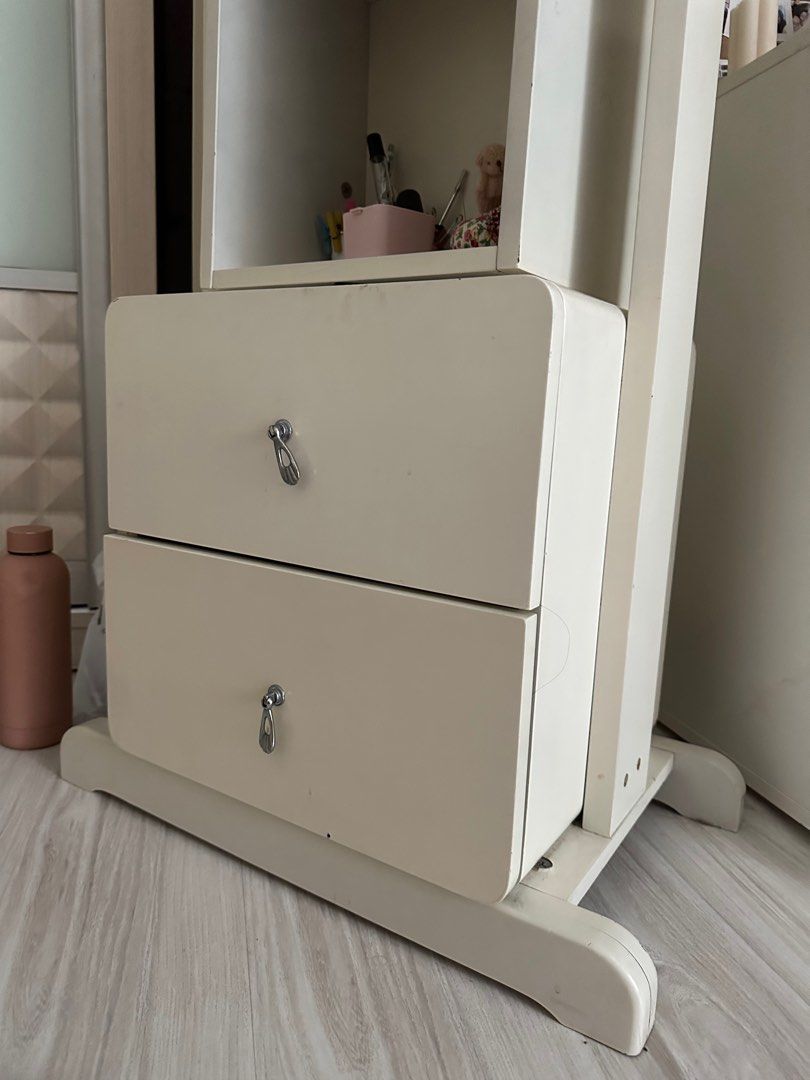 Standing mirror rack, Furniture & Home Living, Furniture, Shelves ...