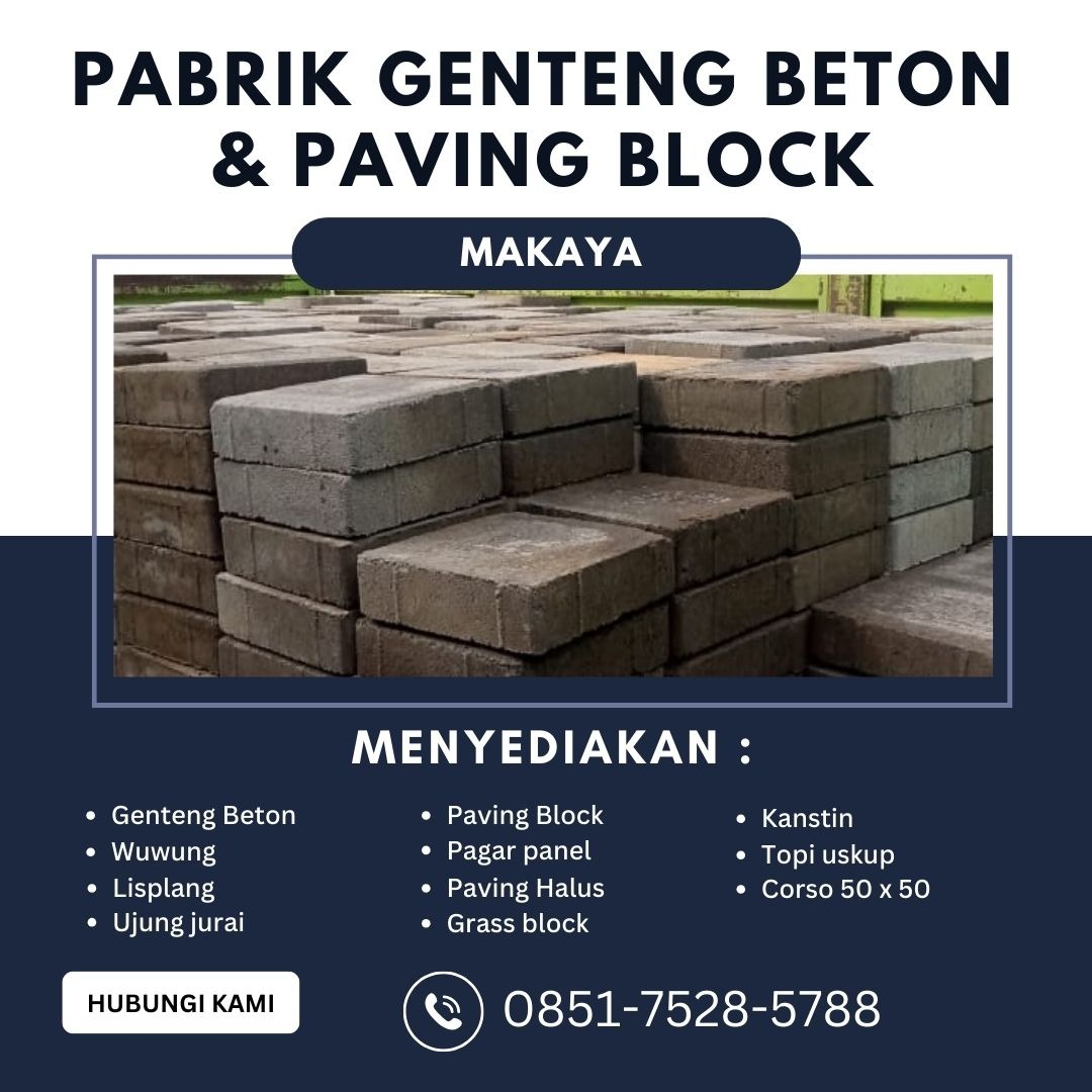 Supplier Harga Conblock Dinding Kota Batu, Properti, Dijual di Carousell