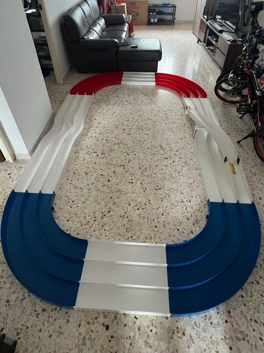 Tamiya Mini 4WD 3 lanes track, Hobbies & Toys, Toys & Games on Carousell