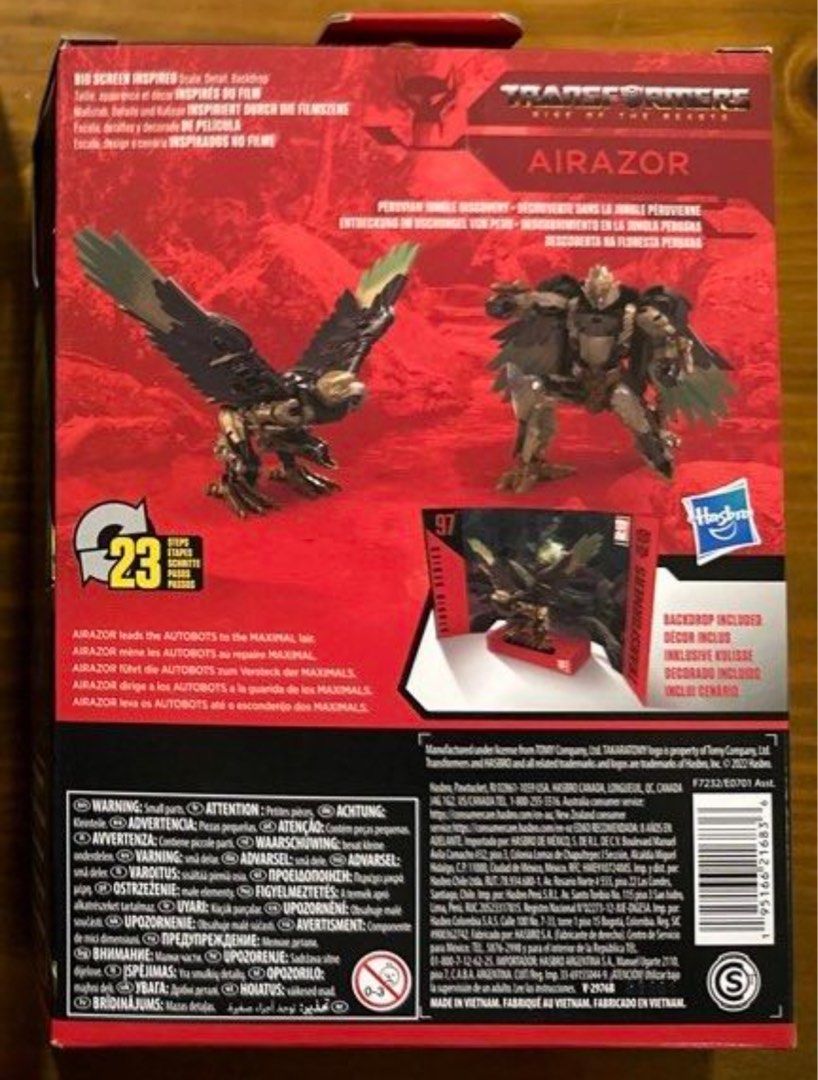 Transformers Studio Series 97 (Airazor), Hobbies & Toys, Toys & Games ...