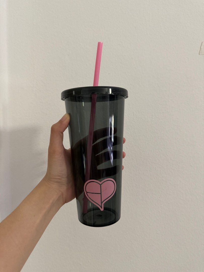 Typo Blackpink Sipper Smoothie Cup, Furniture & Home Living ...