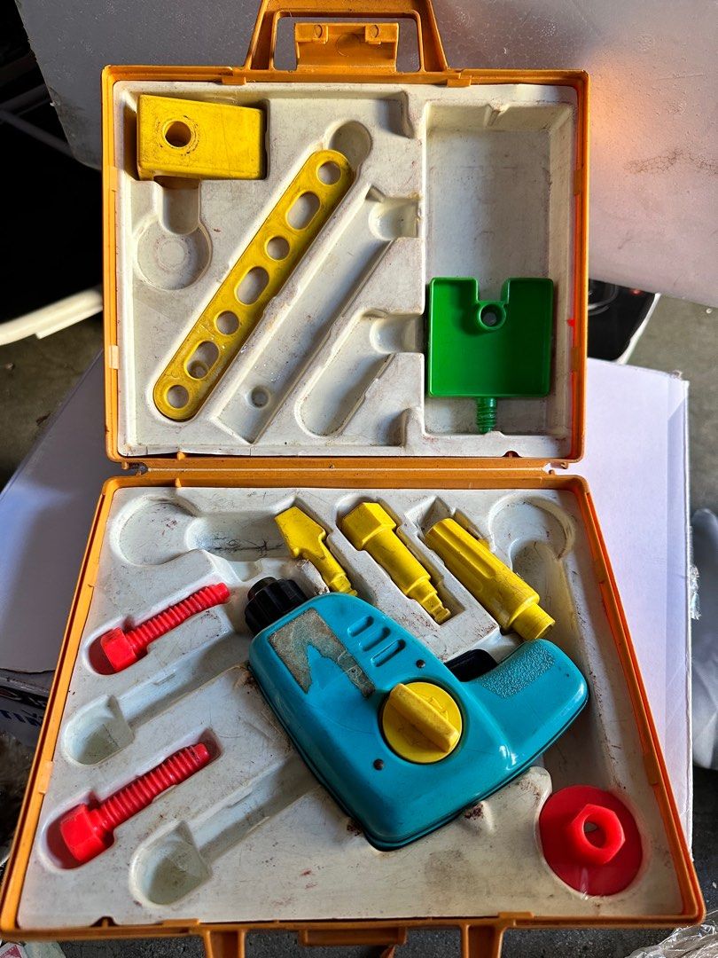 vintage 1977 original Fisher Price Tool Set Toy, Hobbies & Toys, Toys ...
