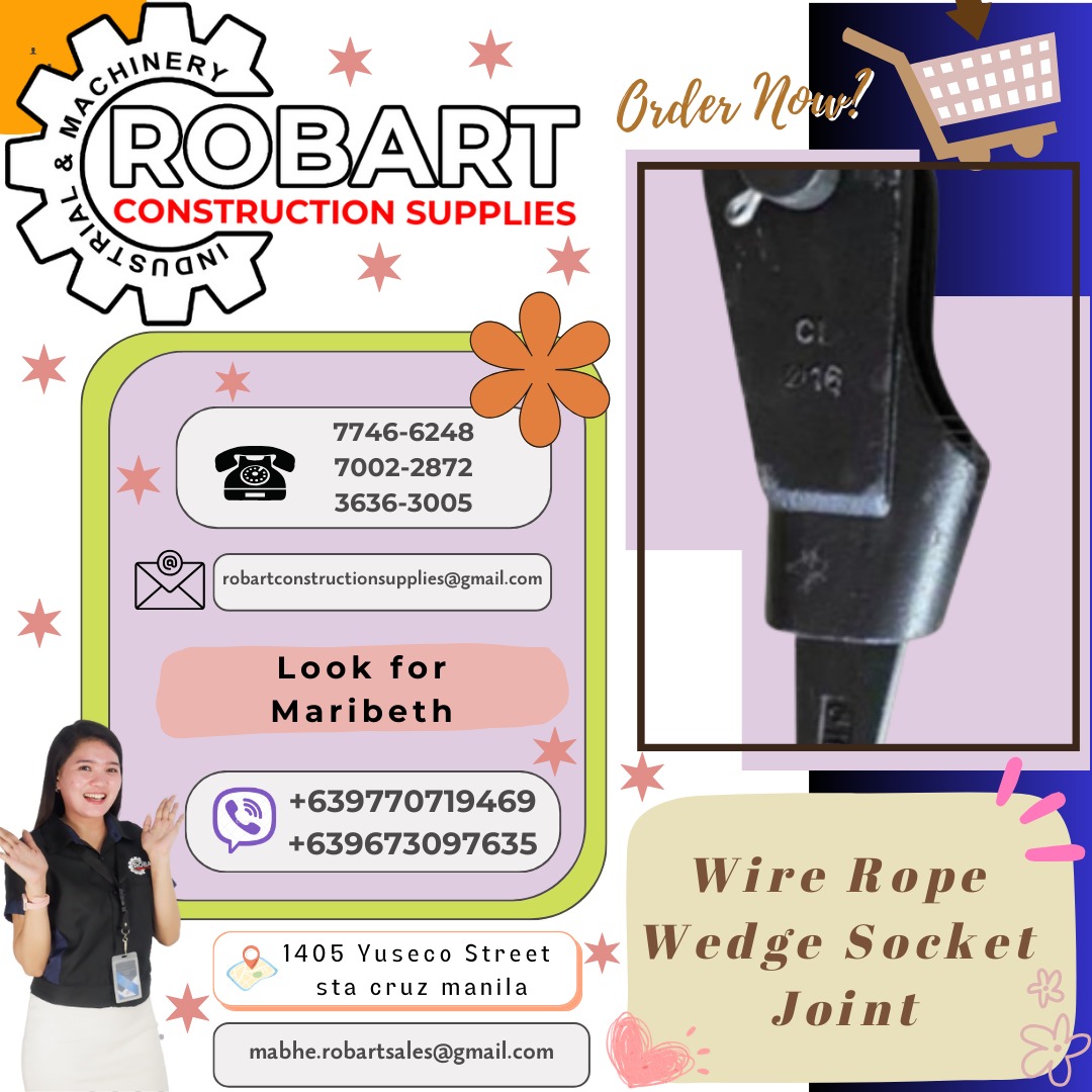 Wire Rope Wedge Socket Joint, Commercial & Industrial, Construction ...