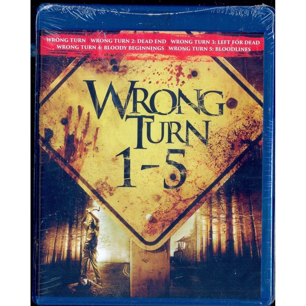 Wrong Turn 1-5 Collection [ Blu-Ray ], Hobbies & Toys, Music & Media ...